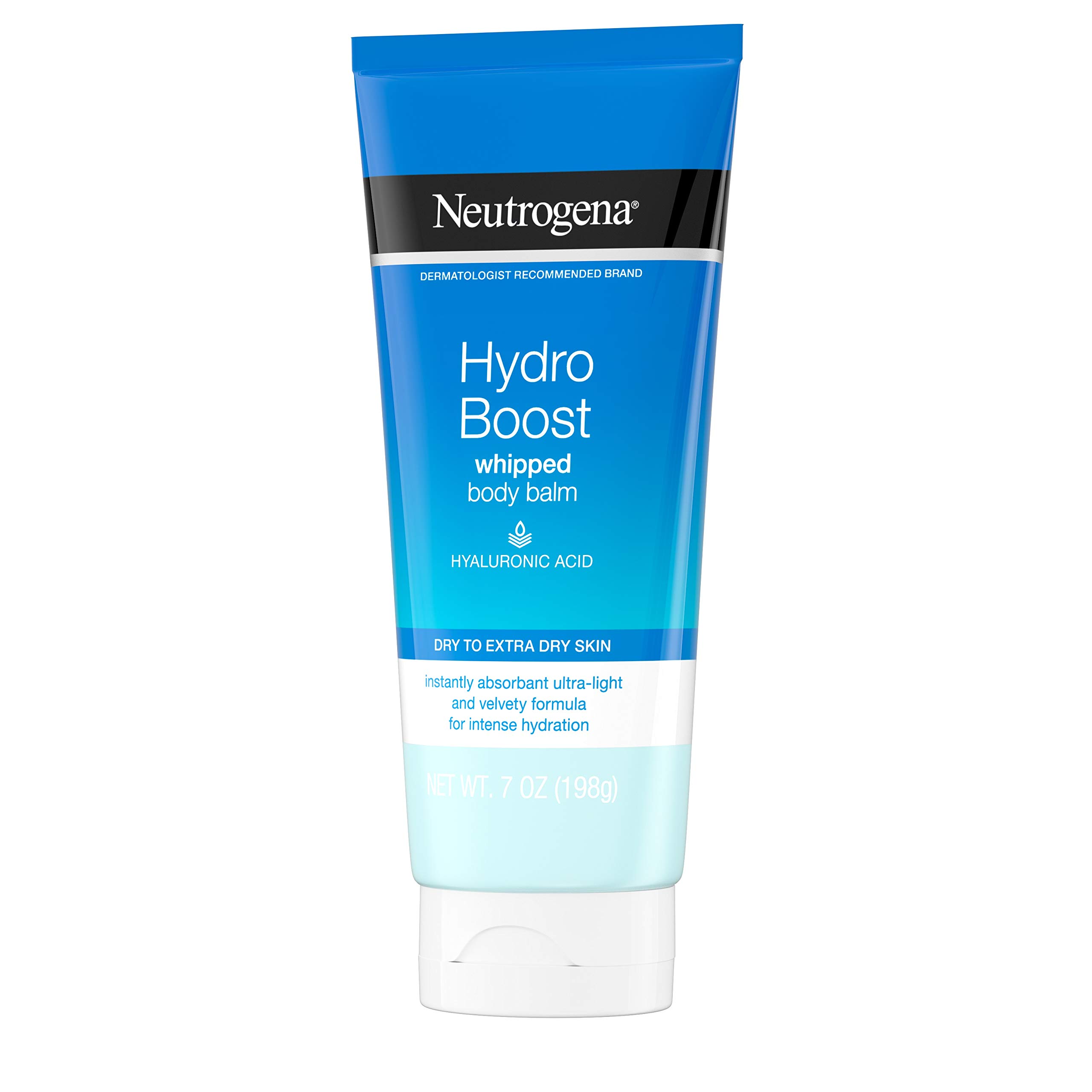 Neutrogena Hydro Boost Whipped Body Balm with Hydrating Hyaluronic Acid for Dry to Extra Dry Skin, Lightweight & Non-Greasy Daily Moisturizing Balm, 7 oz 1 ea (Pack of 3)