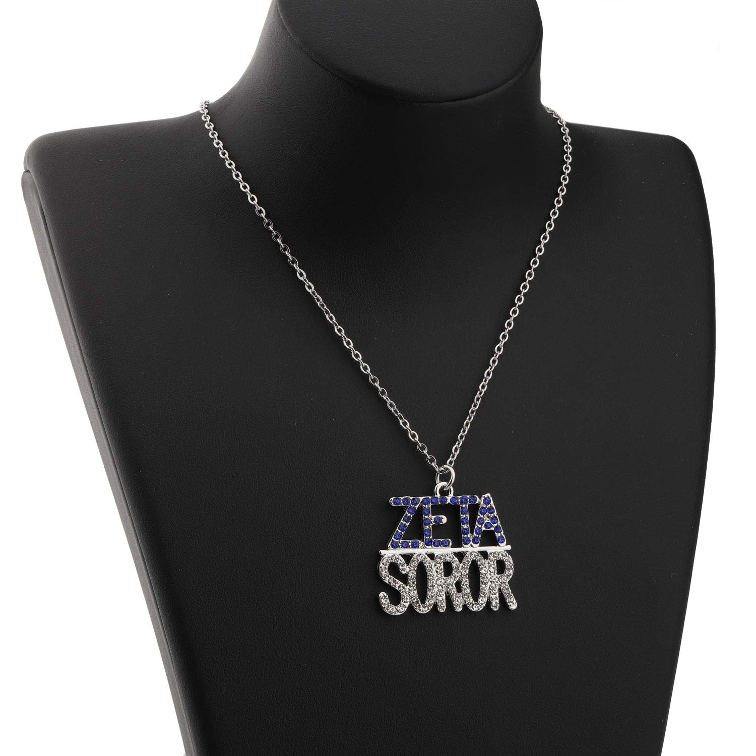 CENWA Sorority Zeta Soror Necklace 1920 Greek Sorority Jewelry Gift (Zeta Soror N)