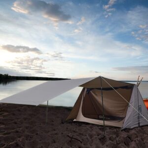 OneTigris Waterproof Tent Footprint, 81" x 65"