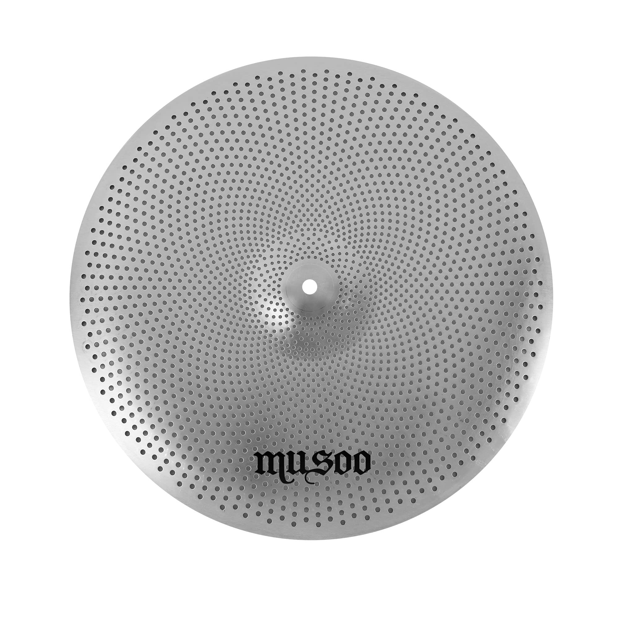 Musoo Low Volume Cymbal 60%-70% 14/16/18/20”Quiet Cymbals Set of 5 pcs for Practice