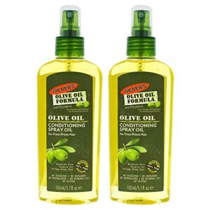 olive oil conditioning spray oil - pack of 2 by palmers for unisex - 5.1 oz hairspray