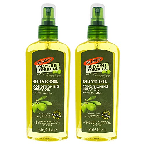 Olive Oil Conditioning Spray Oil - Pack of 2 by Palmers for Unisex - 5.1 oz Hairspray