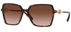 versace ve4396 havana frame/brown gradient lens one size