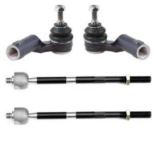 4pc inner/outer tie rod end fits ford c-max escape focus transit connect