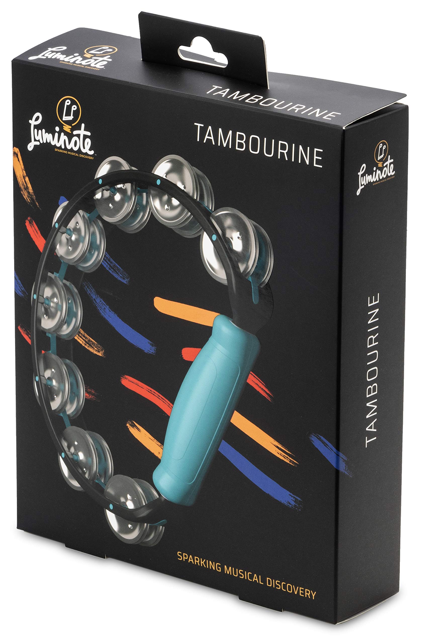 Luminote Tambourine, Red (LNT510R)