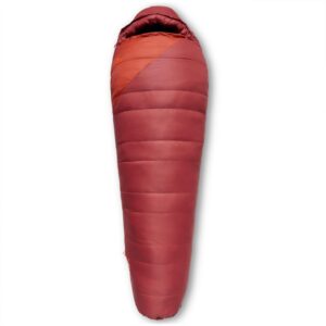 kelty cosmic 0 down mummy sleeping bag - 550 fill duck down winter backpacking sleeping bag, regular