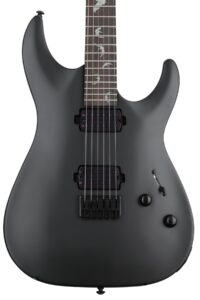 schecter damien-6 sbk electric guitar - satin black