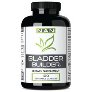 bladder builder 120 capsules | for recurring bladder discomfort and urinary tract health | made in the usa