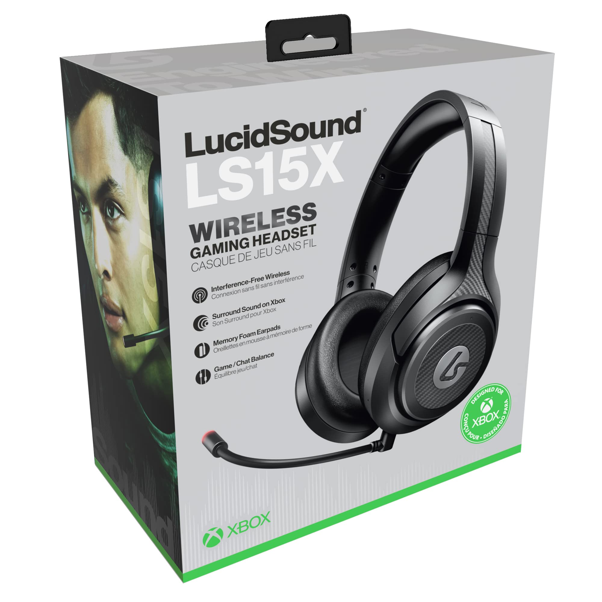 LucidSound LS15X Wireless Gaming Headset for Xbox One and Xbox Series X|S - Nintendo Switch, PC, Mobile