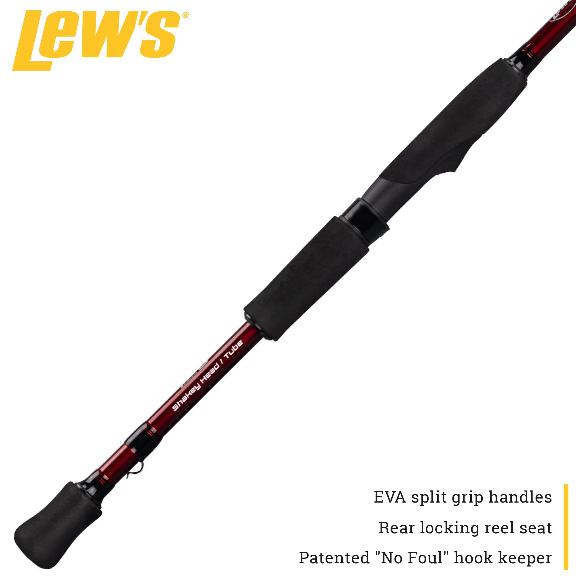 Lew's KVD Series Graphite Spinning Rod 7'2" Shakey Head Tube