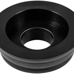 KF04060BK Body Mount Bushing Kit Fit for Ford 2008-2016 F250 F350 Super Duty 2WD 4WD Steel Sleeves & Hardware & Polyurethane Body Cab Mounts (black)