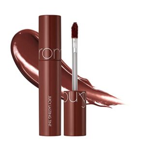 rom&nd juicy lasting tint 20 dark coconutㅣlong-lasting, mlbb, clear & natural makeup, k-beauty lips, 5.5g ㅣ0.2 oz