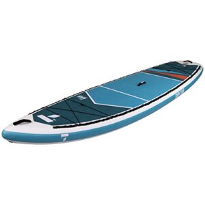 TAHE 11'6 Beach SUP-Yak 2-in-1 Tandem Inflatable Kayak + Paddle Board Complete Package,Blue