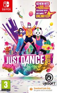 just dance 2019 nintendo switch (code in box) (nintendo switch)