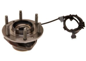 acdelco gm original equipment fw121 front wheel hub and bearing assembly with wheel speed sensor