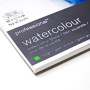 Winsor & Newton Professional Watercolor Paper Block, 10" x 14", Cold Pressed