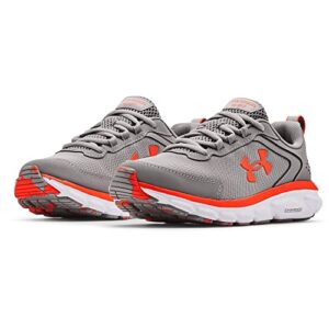 Under Armour Women's Charged Assert 9 Marble, Gray Wolf (101)/White, 9 M US