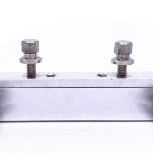 Jiayouy Adjustable Guitar Nut & Bridge Sander Luthier Tool for Electric Acoustic Guitar Bass Silver