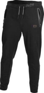 rawlings mens 2021 gold collection series warm-up joggers sweatpants, black, xx-large-3x-large us