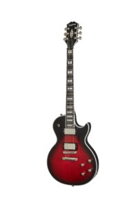 epiphone les paul prophecy, red tiger aged gloss