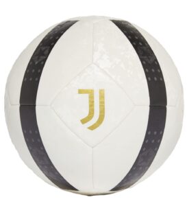 adidas unisex-adult juventus turin club home soccer ball white/black/matte gold/grey 5