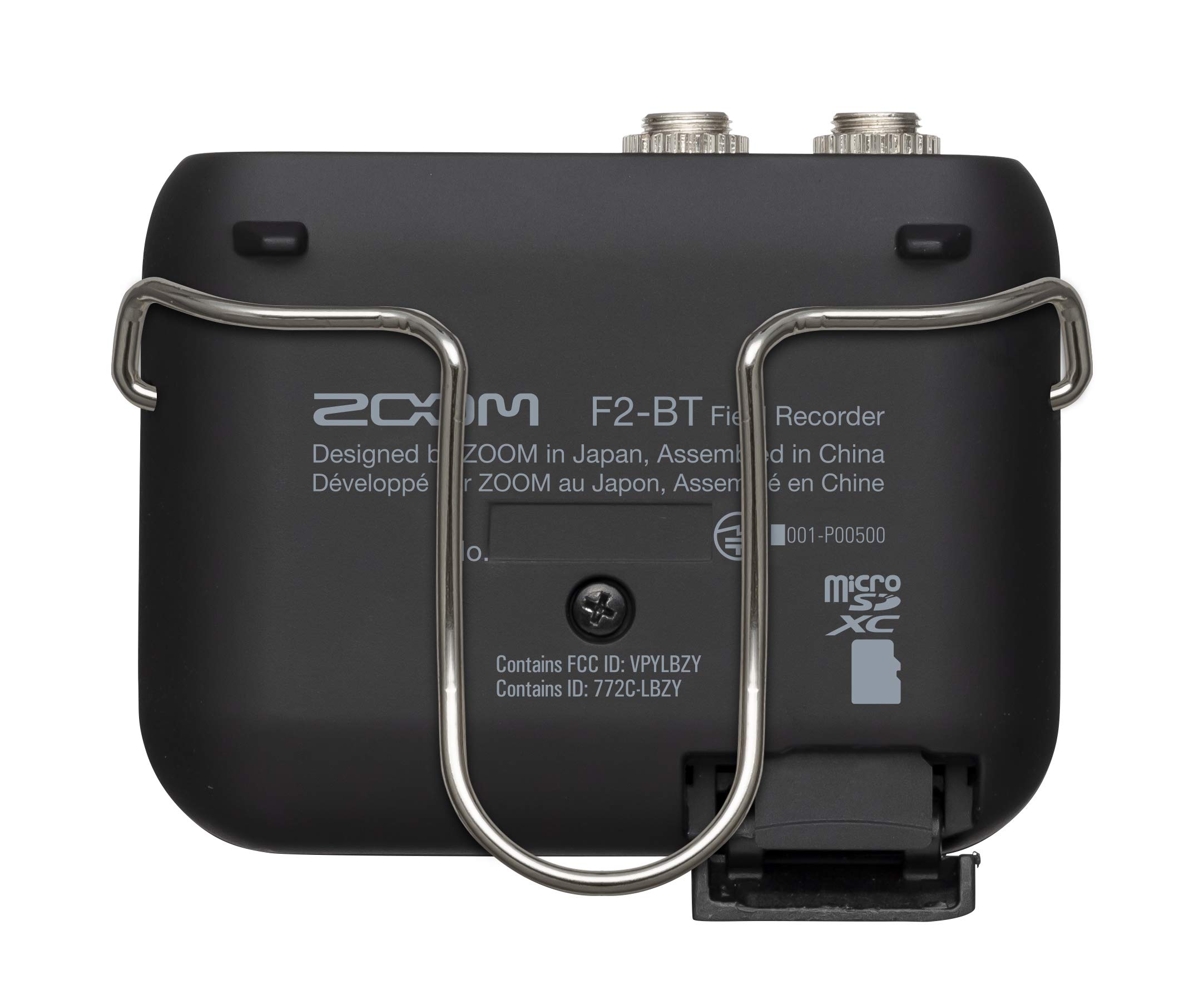 Zoom F2-BT Lavalier Recorder with Bluetooth, 32-Bit Float Recording, Audio for Video, Wireless Timecode Synchronization, Records to SD, and Battery Powered with Included Lavalier Microphone