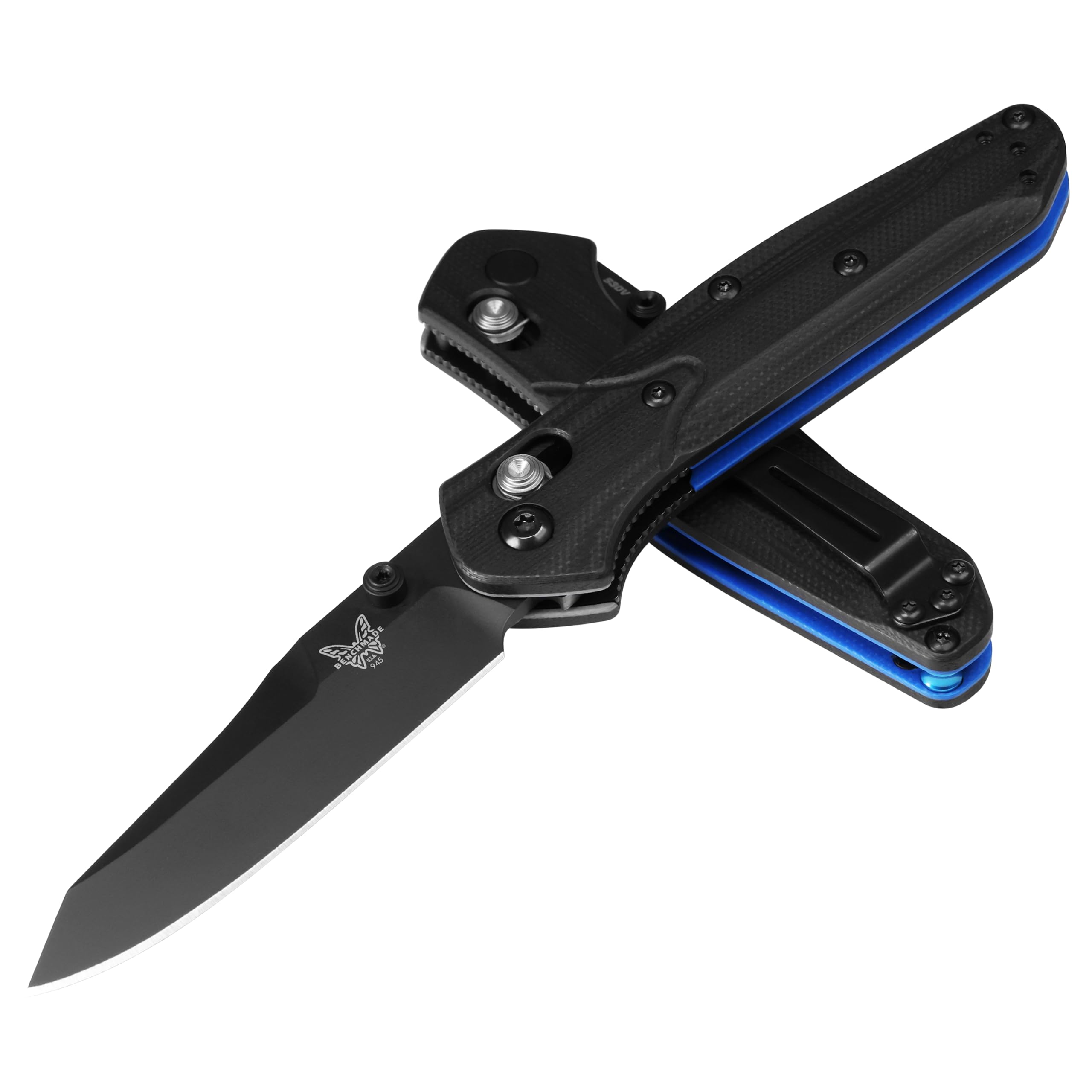 Benchmade - Mini Osborne 945 Folding Knife with Black G10 Handle (945BK-1)