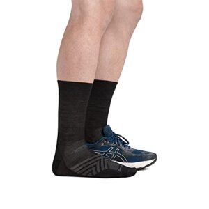 Darn Tough Men's Micro Crew Ultra-Lightweight Run Sock (Style 1035) - Black, X-Large