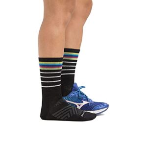 Darn Tough Women's Stride Micro Crew Ultra-Lightweight Running Sock (Style 1045) - Gray, Small