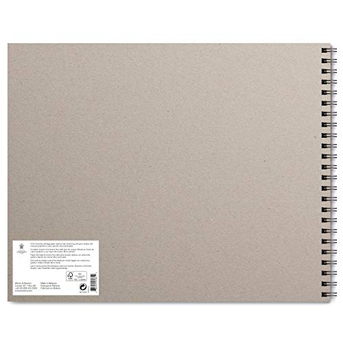 Winsor & Newton Classic Sketching Paper Pad, 14" x 17", 50 Sheets, 110gsm, Extra White