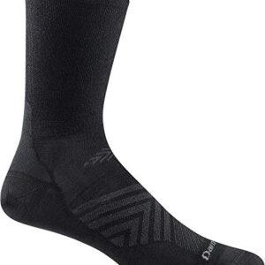 Darn Tough Men's Micro Crew Ultra-Lightweight Run Sock (Style 1035) - Black, X-Large