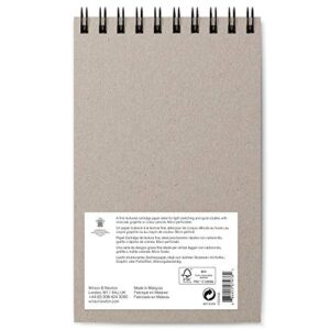 Winsor & Newton Classic Sketching Paper Pad, 5.5" x 8.5", 50 Sheets, 110gsm, Extra White