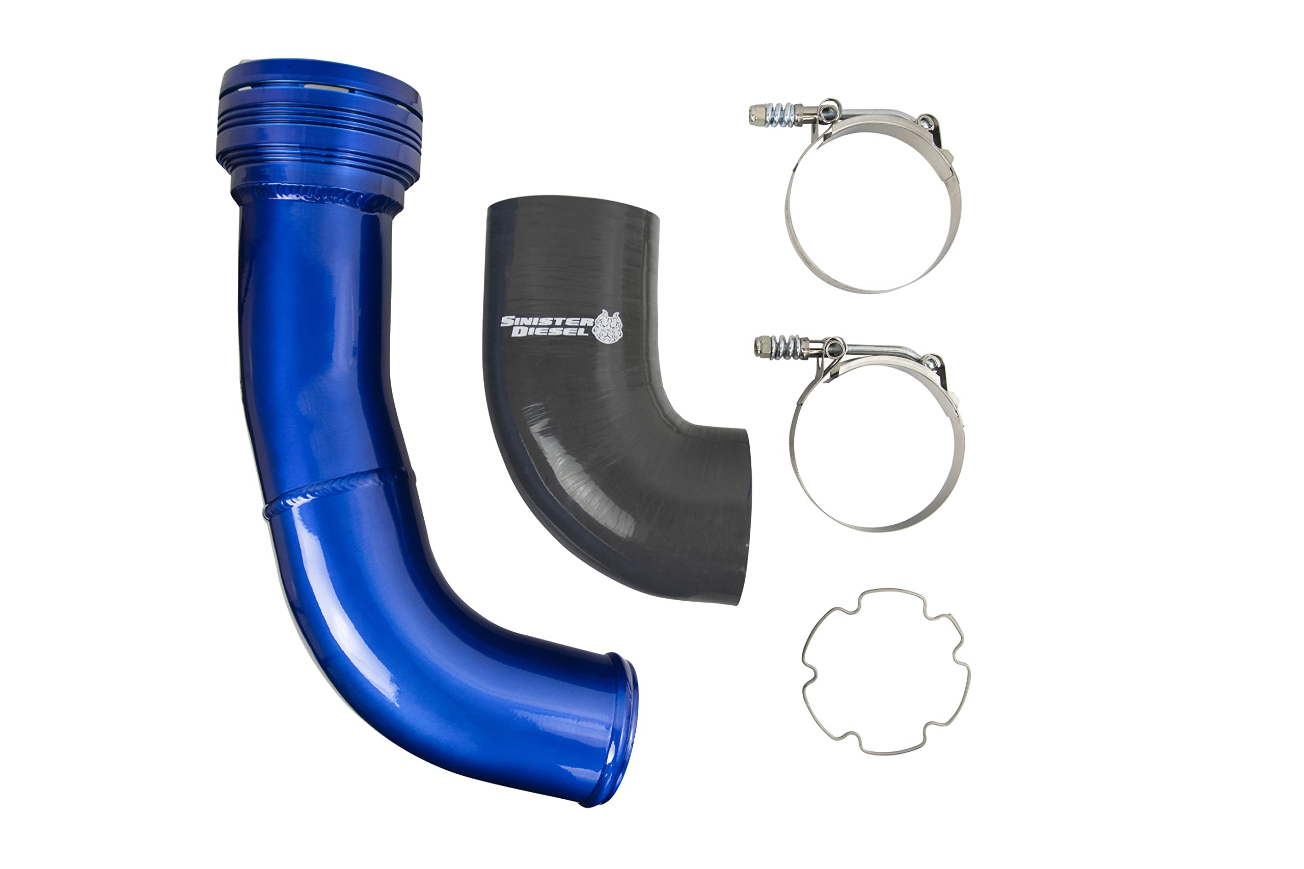 Sinister Diesel Cold Side Charge Pipe for 2017+ Ford Powerstroke 6.7L