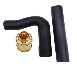 upper & lower radiator hose thermostat kit 2n8260 8n8286 b2nn8575a replacement for ford 8n