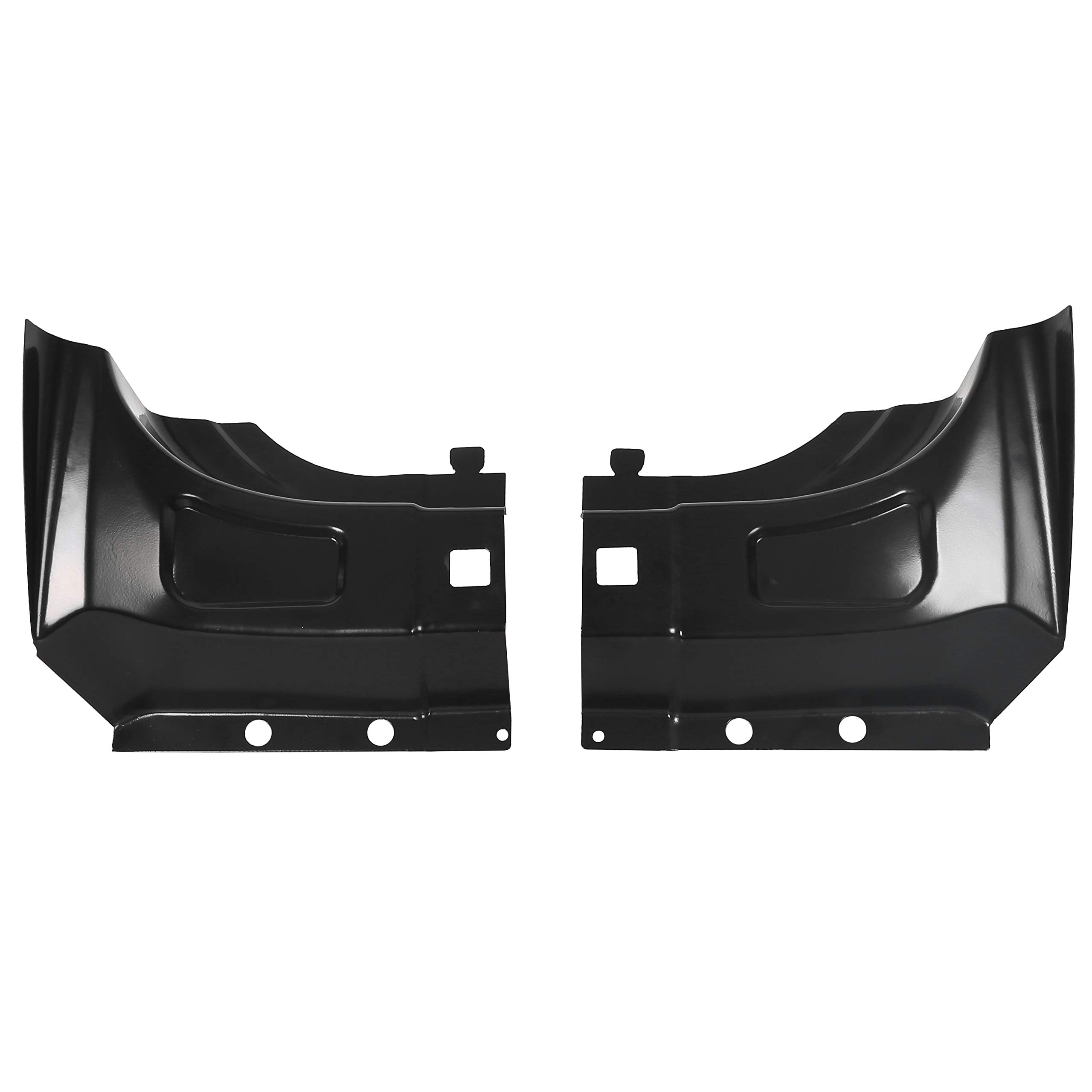 ECOTRIC Inner Jamb & Cab Corner Compatible With 1999-2017 Ford F250 F350 Super Duty Extended Cab Pickup Truck 4Pc