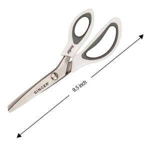 SINGER 9" Pinking Shears - Zig Zag Scissors for Fabric