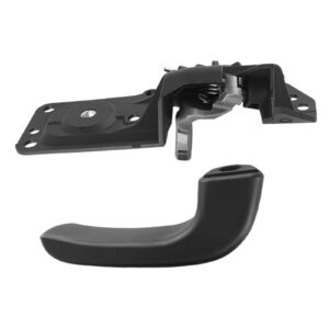 Interior Inside Front Right Passenger Door Handle Fit for Chevy Silverado Avalanche Suburban Tahoe Cadillac Escalade GMC Sierra Yukon 2007 2008 2009 2010 2011 2012 2013 2014 Replace OE# 80375