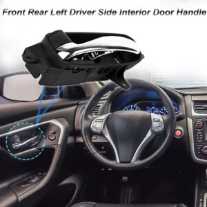 Interior Inside Front Rear Driver Left Door Handle for 2013 2014 2015 2016 2017 Nissan Altima Pathfinder Murano Replaces OE# 80671-3TA0D