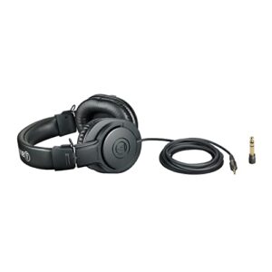 Audio-Technica AT-EDU25 Working and Learning from Home Pack with AT2005USB Cardioid Dynamic USB/XLR Microphone and ATH-M20x Headphones (ATEDU25)