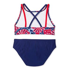 Speedo Girl's Swimsuit Two Piece Bikini Set