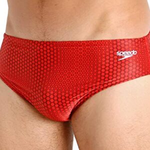 Speedo Men's Swimsuit Brief ProLT Printed Team Colors