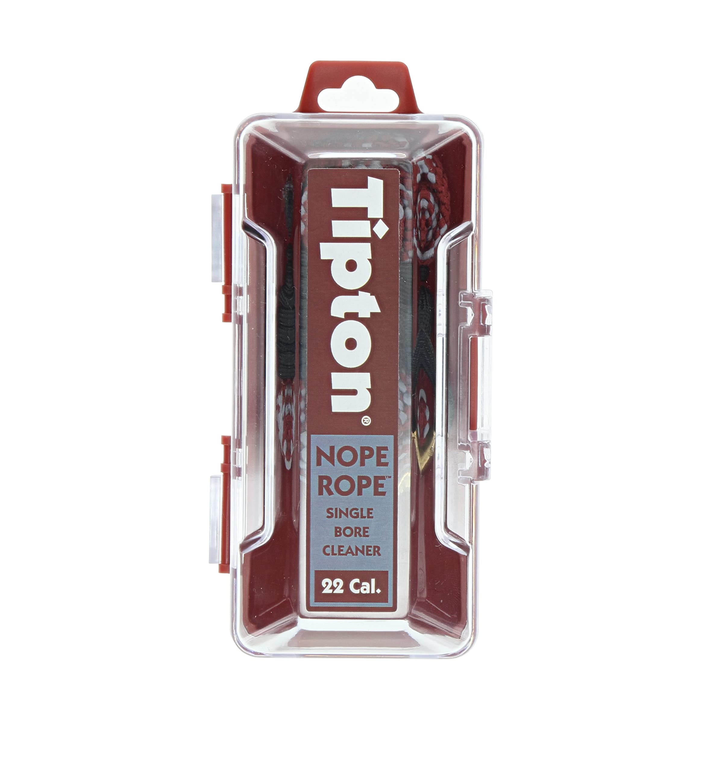 Tipton Nope Ropes – .22 Caliber Pull Through Bore Ropes with End to End Connection and Case for Firearm Maintenance