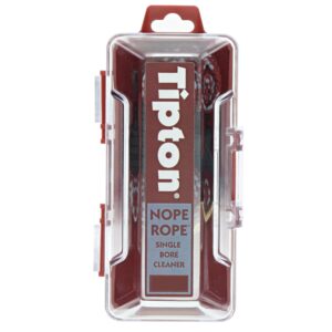 Tipton Nope Ropes – 20 Gauge Pull Through Bore Ropes with End to End Connection and Case for Firearm Maintenance