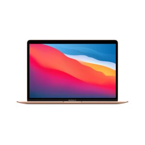 apple 2020 macbook air laptop m1 chip, 13" retina display, 8gb ram, 512gb ssd storage, backlit keyboard, facetime hd camera, touch id. works with iphone/ipad; gold