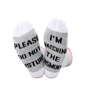 tsotmo 2 pairs tv show socks the tv series gifts please do not disturb i’m watching tv show socks