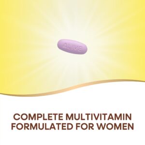 Nature's Way Alive! Women’s Complete Multivitamin, Supports Energy Metabolism and Hair, Skin & Nails*, B-Vitamins, 50 Tablets (Packaging May Vary)