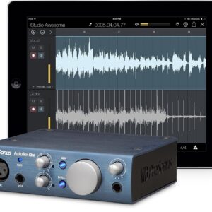 PreSonus AudioBox Ione 2x2 Audio Recording Interface for USB/iPad and iOS Devices Studio Bundle with Studio One Artist Software Pack