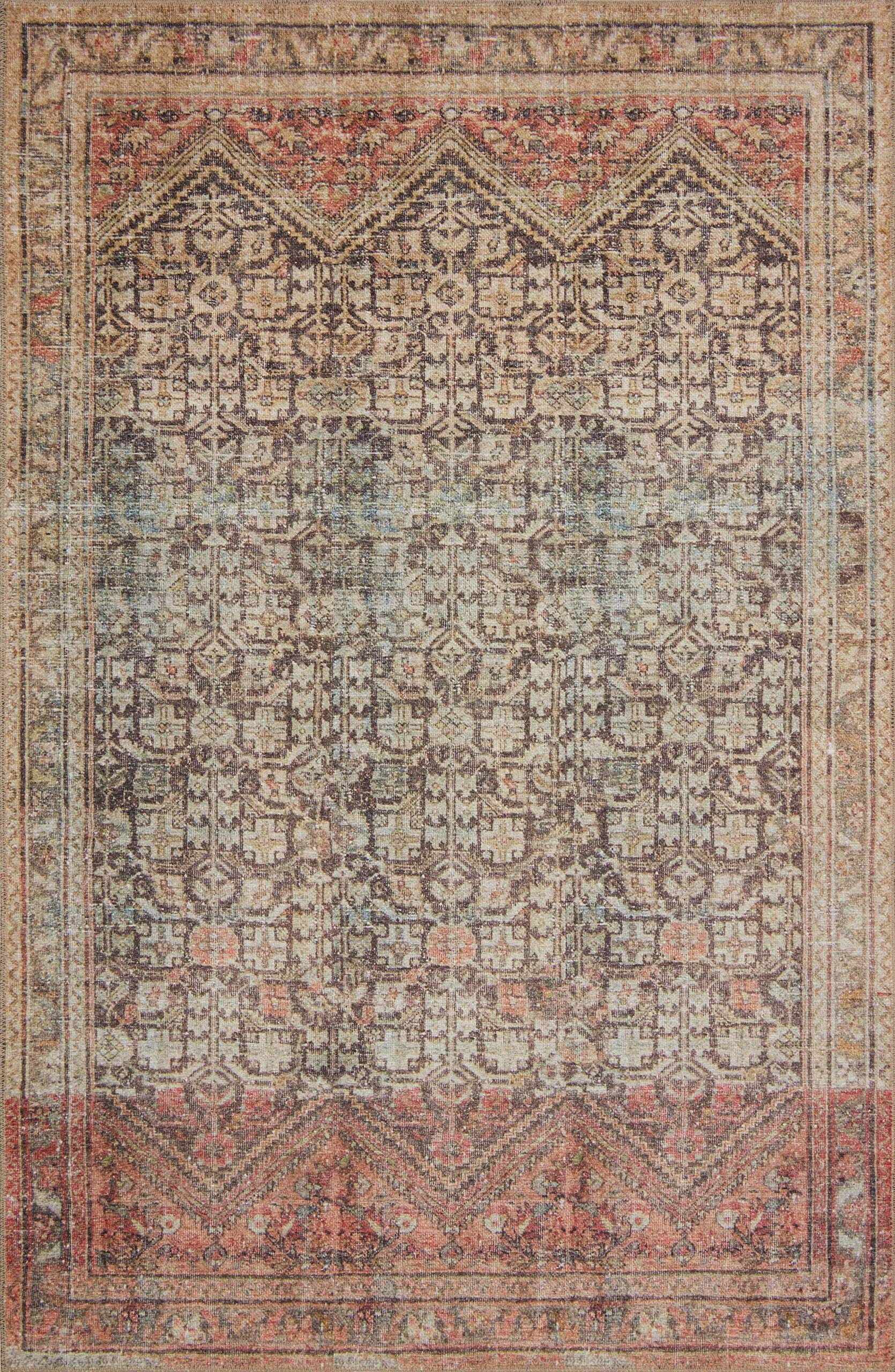 Loloi II Loren Charcoal/Multi 8'-4" x 11'-6" Area Rug