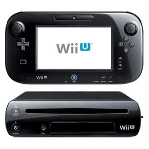 nintendo wii u console 32gb basic set - black (renewed)