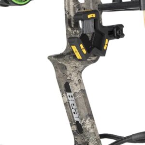 Bear Archery Legit Ready to Hunt Compound Bow Package for Adults & Youth, Right Hand, True Timber Strata